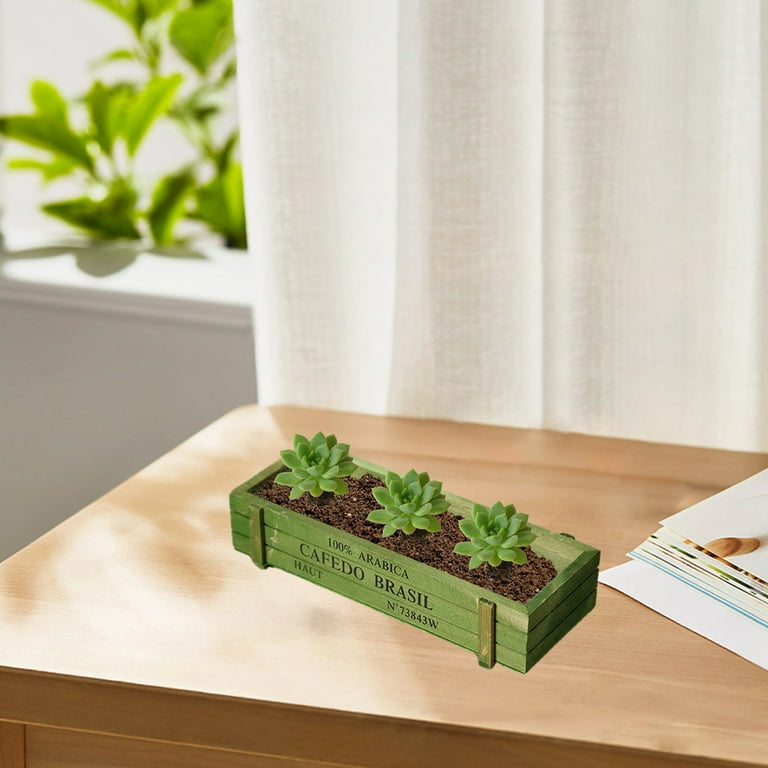 Small Wood Planter Boxes Valley Small Square Planter – Churnet