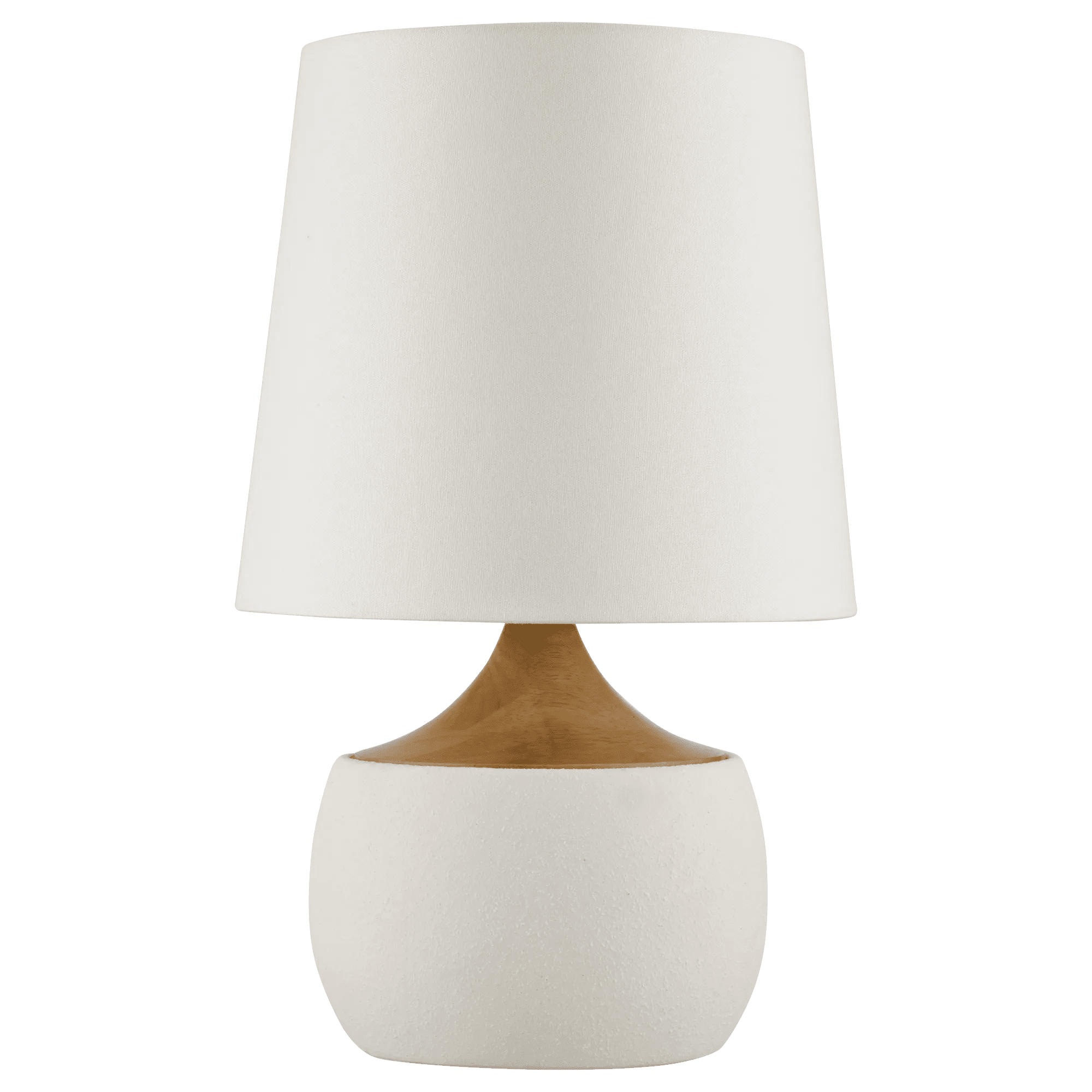 Click here for Bouclair White Ceramic And Wood Table Lamp prices