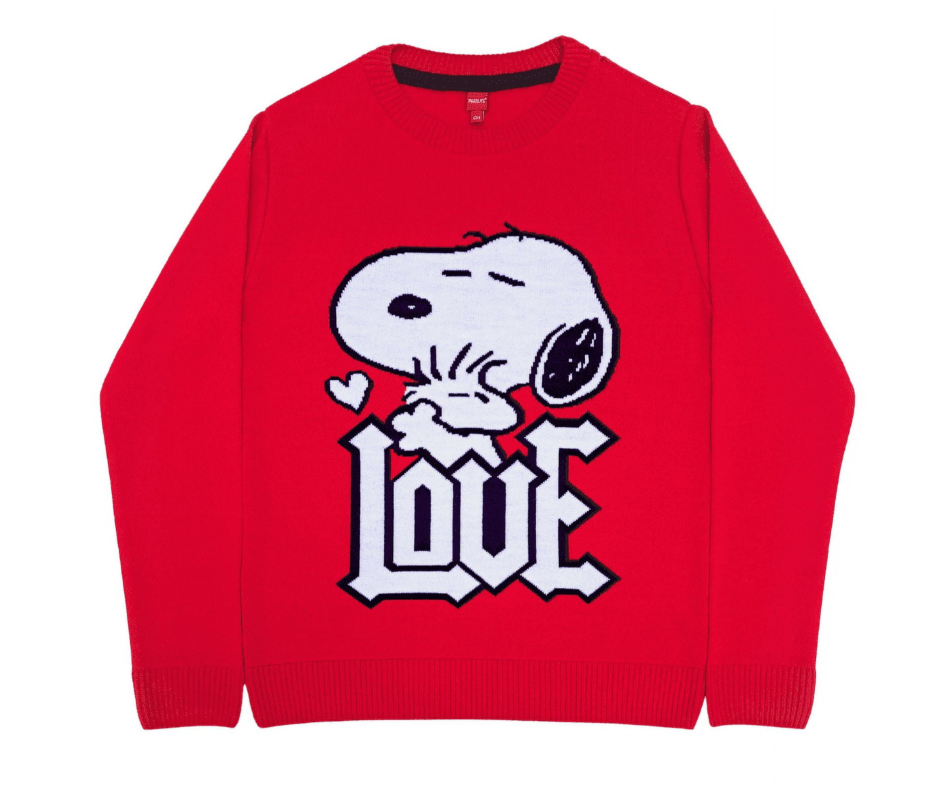 Suéter San Vaentín TOON MERCH Snoopy & Woodstock Love Edicion especial ...