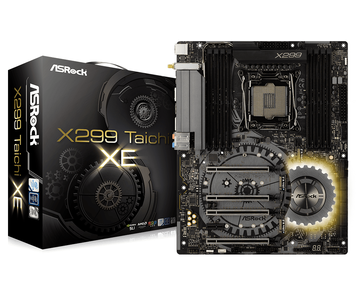 ASRock X299 TAICHI XE LGA 2066 Intel X299 SATA 6Gb/s USB 3.1 ATX Intel ...