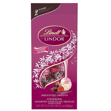 Lindt Lindor 60% Extra Dark Chocolate Truffles Bag, Extra Dark ...