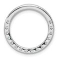 14k White Gold 1 1/2 carat Lab Grown Diamond VS+ F+ Complete Circle ...