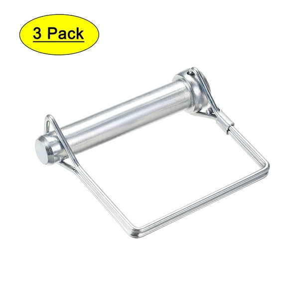 Uxcell Shaft Locking Pin 12mm x 65mm Coupler Pin for Farm Trailers Lawn ...