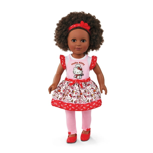 My Life As Poseable Hello Kitty Baker 18" Doll, Dark Brunette Hair ...