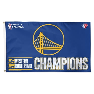 Golden State Warriors Deluxe 3x5 Flag - Walmart.com