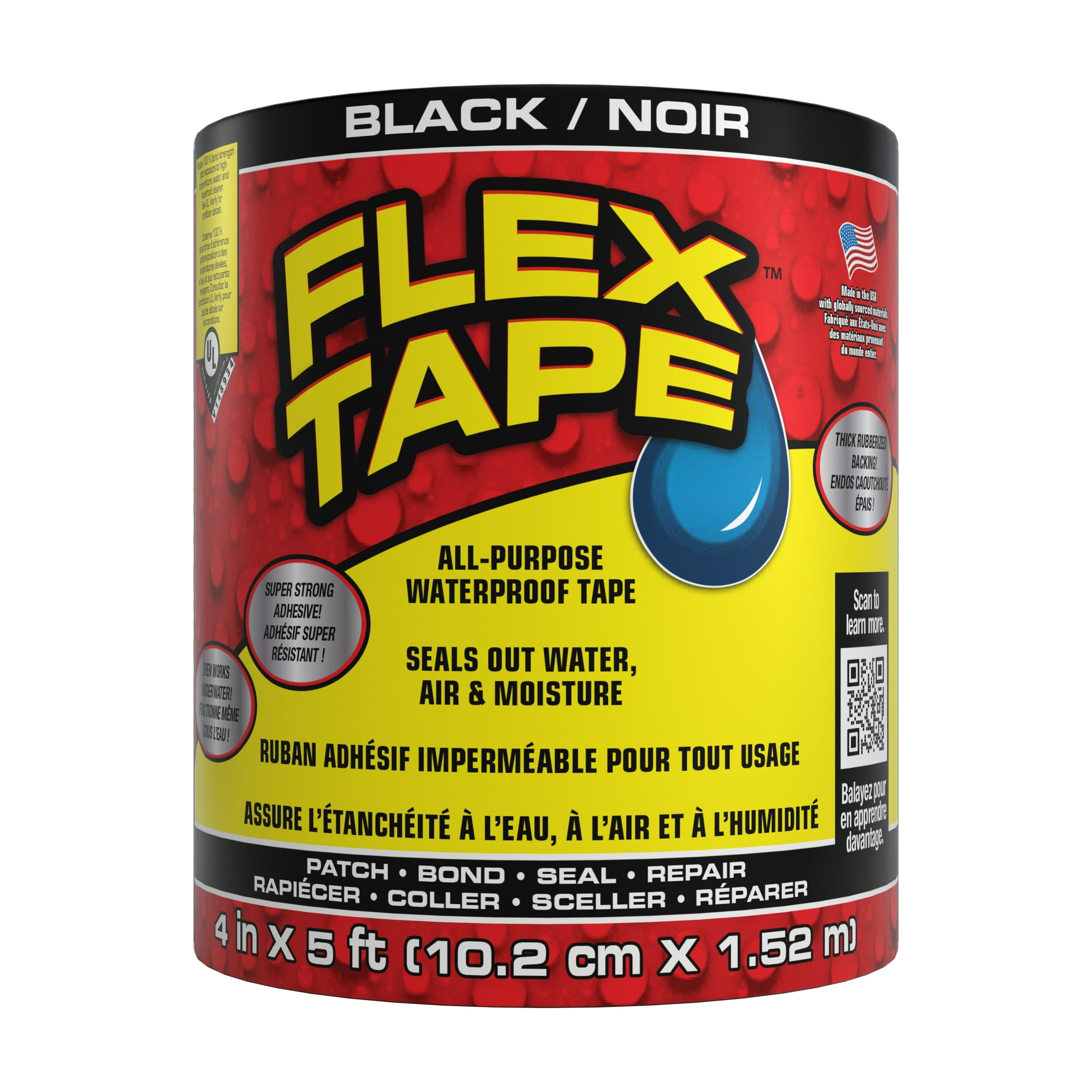 Click here for Flex Tape Black 4 X 5 4in prices