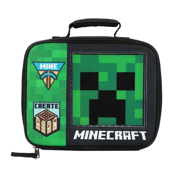 Minecraft Creeper Face Standard Lunch Bag - Walmart.ca