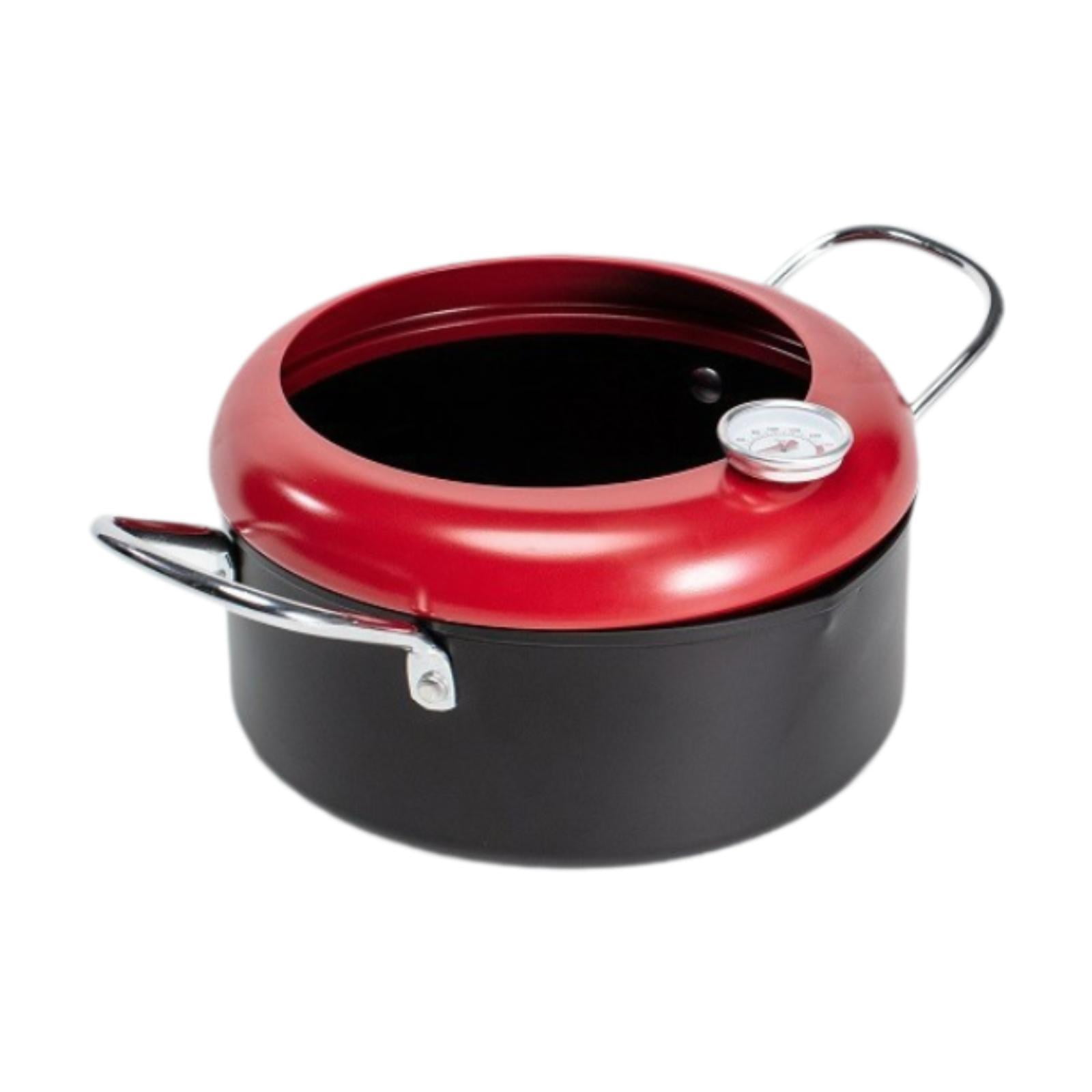 Olla para freír sopa, freidora antiadherente de inducción a gas y ...