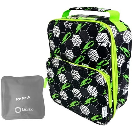 Lunch Box for Boys with Ice Pack, Insulated Bag for Kids Tweens Primary ...