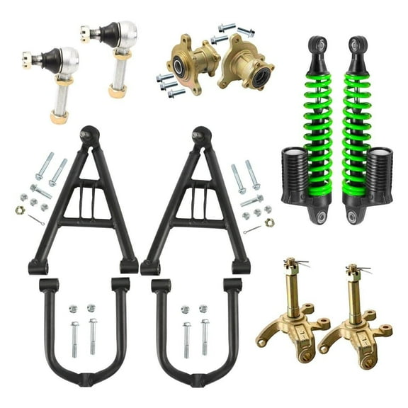 Miumaeov Upper/Lower Swingarm Front Suspension Shock Swing Arm Assembly ...