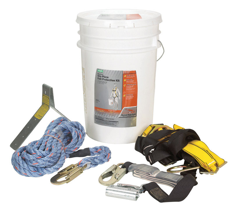 Safety Works Unisex Polyester Fall Protection Kit Assorted 1 pc ...