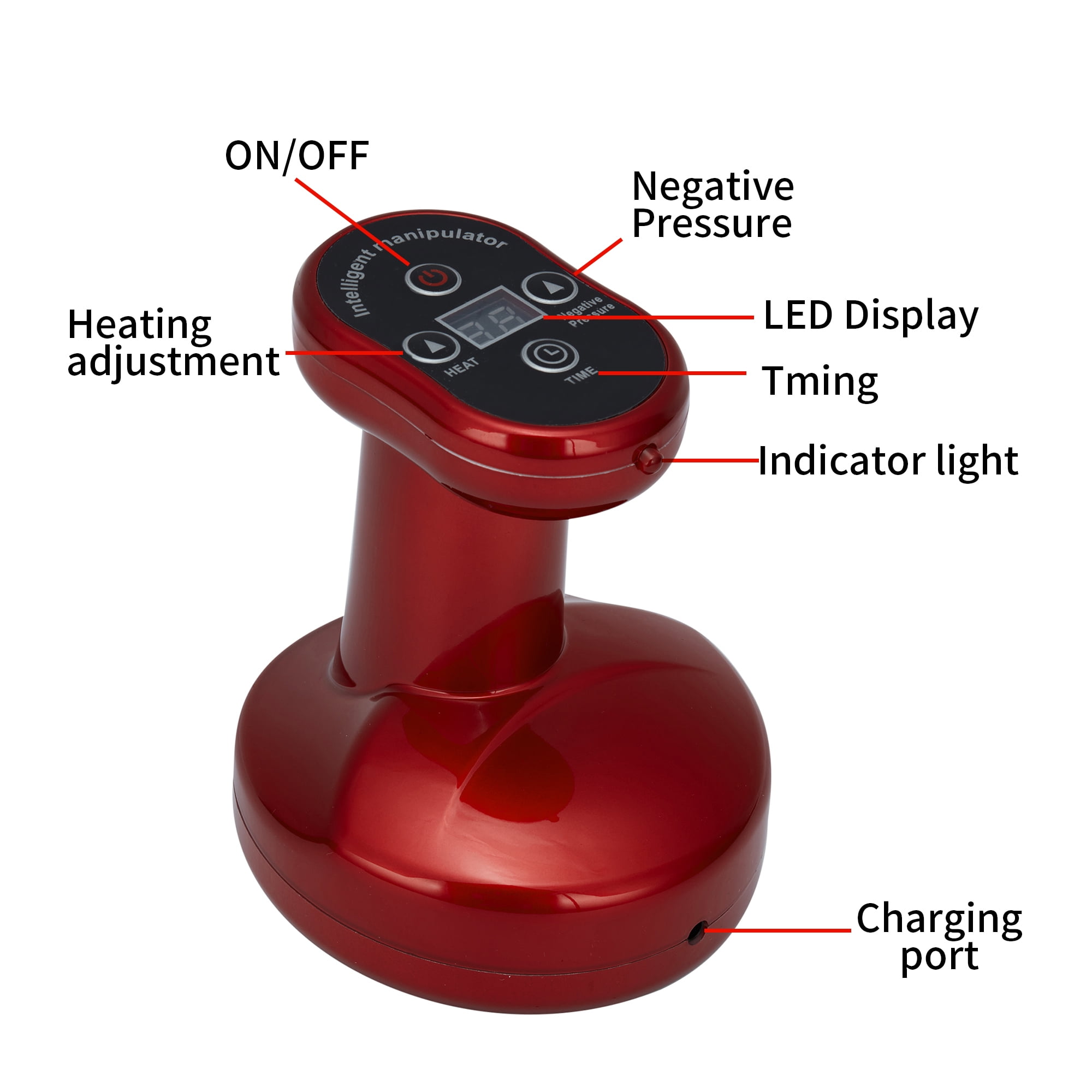 Buy Smart Vacuum Scraping Cupping Electric Cupping Therapy Machine 9 ...