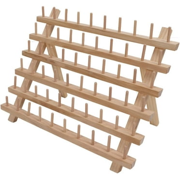 Dritz Wooden Thread Rack, 60 Spools - Walmart.com