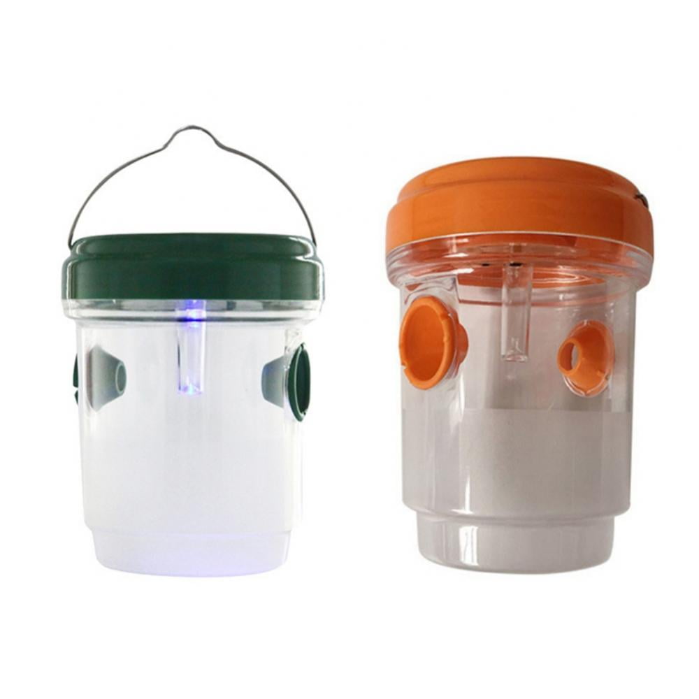 Solar Large Fly Traps Outdoor - Non Toxic Fly Catcher - Natural Bait ...
