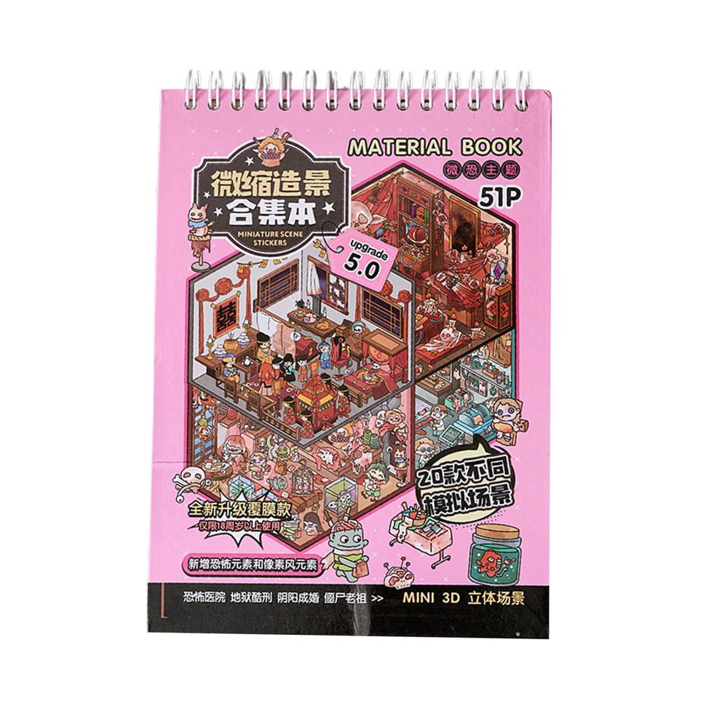 Click here for Zoubaoq Horror Town 5.0 Sticker Book - Micro Horro... prices