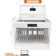 16 Bay Charging Cabinet for Laptop, Locking Charging Station for ...