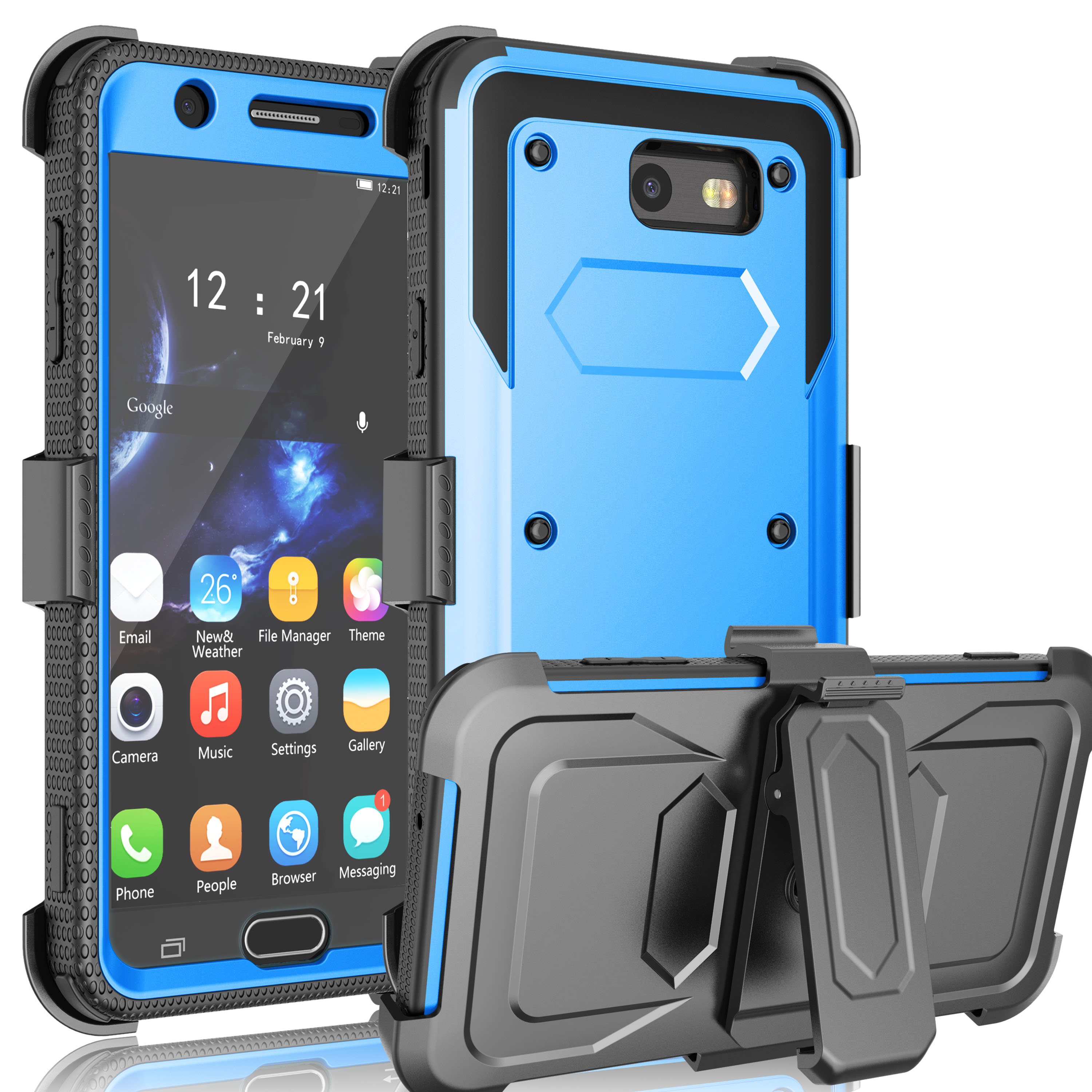 Tekcoo Galaxy J7 Sky Pro Case, J7 V/J7V/J7 Perx/Halo/Prime Holster Clip ...
