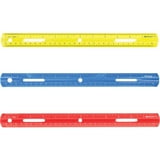 Westcott 12" Plastic Ruler - 12" Length - 1/16 Graduations - Imperial ...