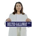 BELTED GALLOWAY Classic Street Sign (2 Pack) belties beef cattle farm ...