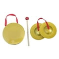 Rushawy Mini Small Hand Cymbals Educational Gong Instrument for Dances ...