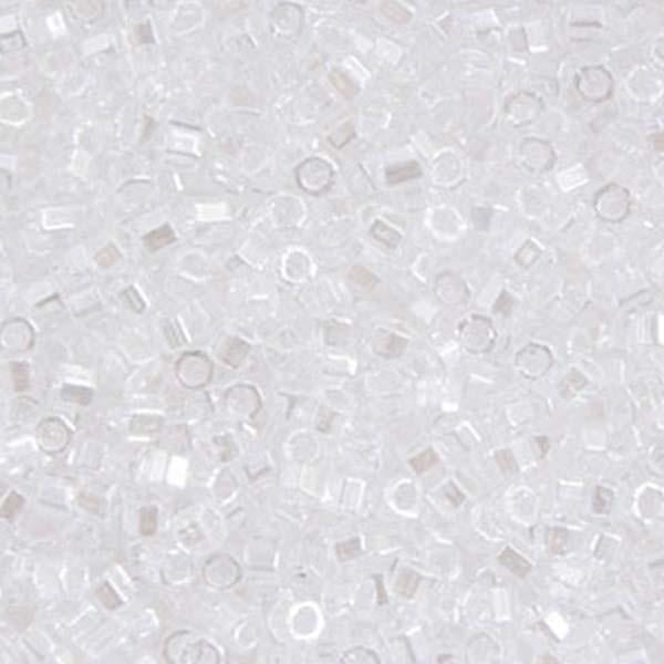 Click here for Miyuki Delica 11/0 Cut Crystal Luster prices