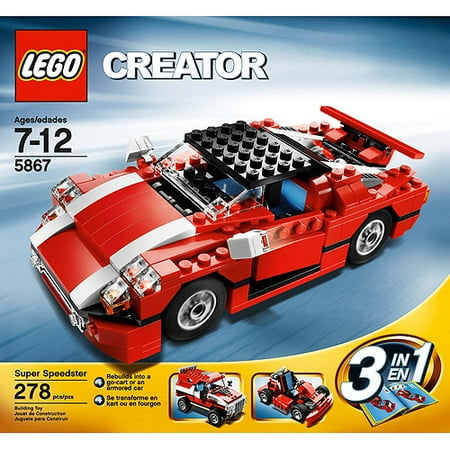 LEGO Creator - Red Car - Walmart.com