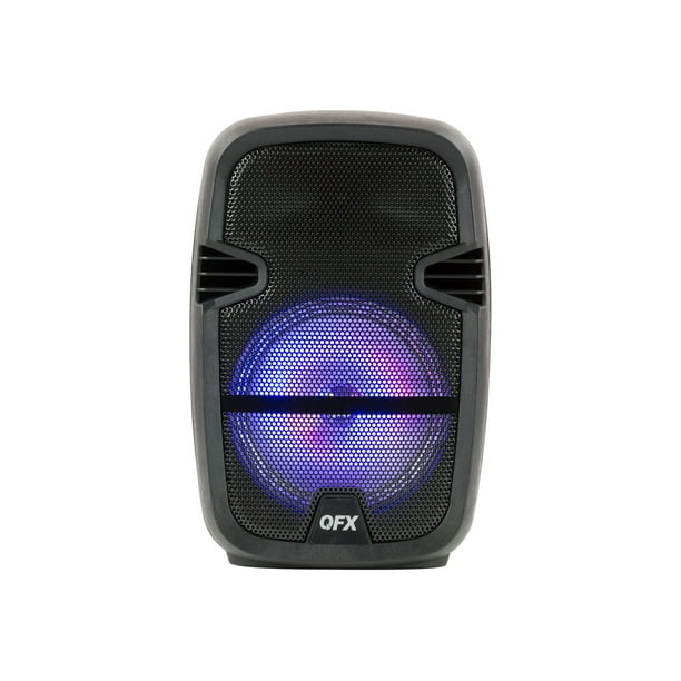 QFX PBX-61087 - Speaker - for PA system - wireless - Bluetooth - black ...