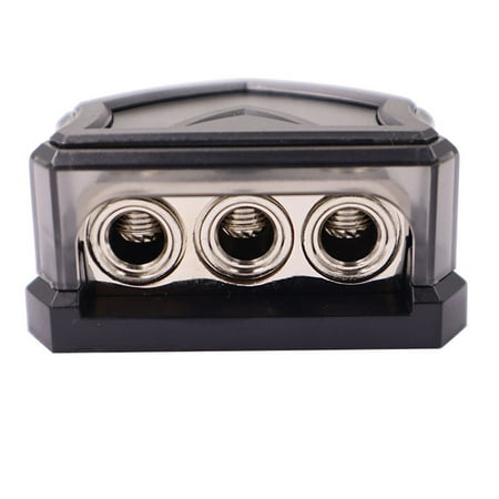 Transemion Universal Car Audio Power Wire Splitter Terminal Block ...
