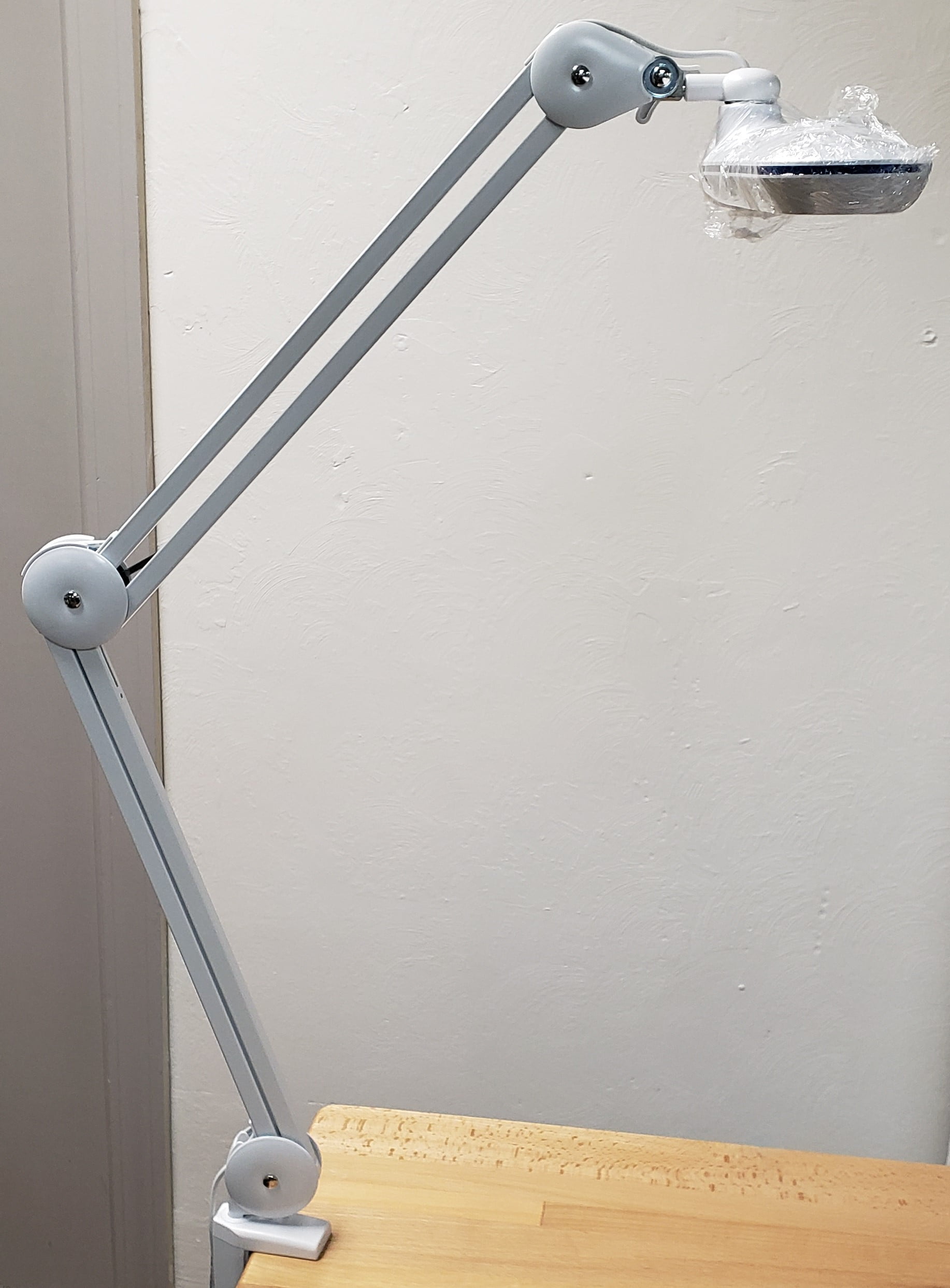 TekLine 39503 Desk Clamp Task Lamp, White 117-LED Daylight - Walmart.com