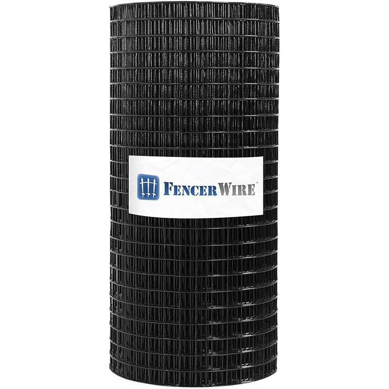Black Vinyl Coated Welded Wire Black PVC Weld Wire Steel Mesh Fencing