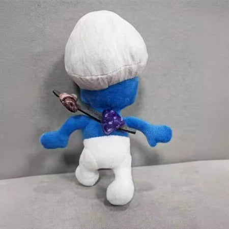The Smurfs, The Coquet Smurf Blue Cat Plush Toy Cat Doll Funny ...