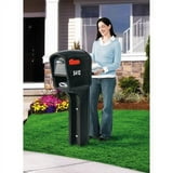 Step2 Extra Large Home MailMaster Plus Plastic Mailbox, Black Finish ...