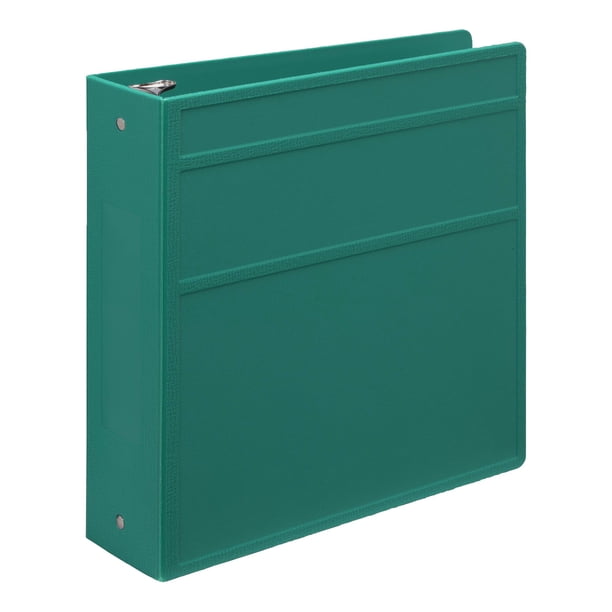 carstens 3- Inch Heavy Duty 3-Ring Binder - Side Opening, Teal - Walmart.ca