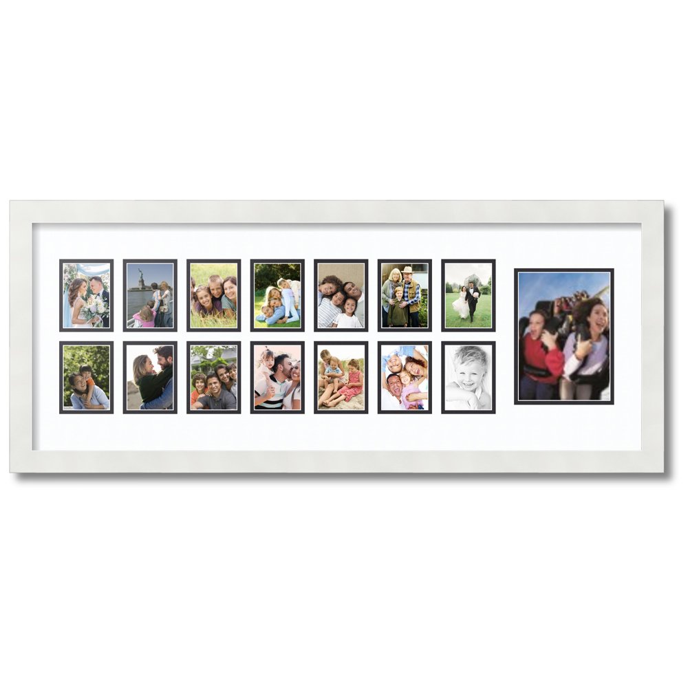 ArtToFrames Collage Photo Picture Frame with 1 - 5x7 and 14 - 2.5x3.5 ...