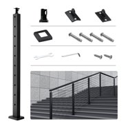 Metal Post Extension - Fence Extender (2-Pack) and Accessories (12 ...