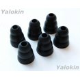 CRESTIN- New 6Pcs (M-Lb) Triple Flange Adapters Ear-Tips Set For Shure ...