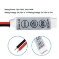 JacobsParts 4-Pin Mini RGB LED Controller 3-Key Dimmer for LED Strip ...