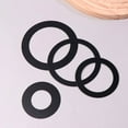 Black LED Spotlight Downlight O Rings Lampshade Ring Adapter Concealed ...