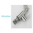 304 Stainless Steel Foldable Basin Mixer Tap 360 Degree Swivel Bathroom ...