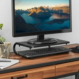 onn. Ergonomic Steel Monitor and Laptop Stand, Ventilated, for 13"-16 ...