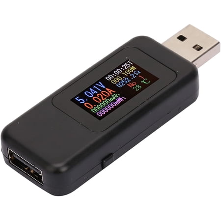 TILIYHELLO USB Charger Detector - LCD Display Tester USB Charger ...