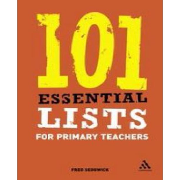 101 Essential Lists for Primary Teachers - Walmart.ca