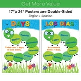 Global Printed Products Educational Kids Posters Set of 20 Bilingual ...