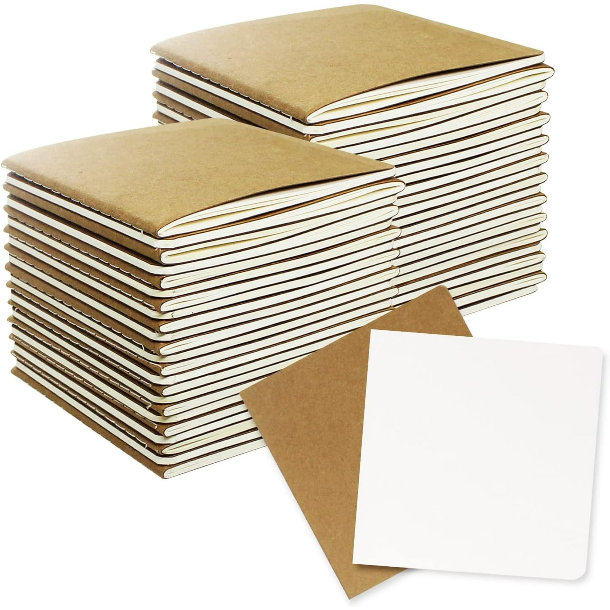 Click here for Salafire 48 Pack Mini Kraft Paper Blank Notebook... prices