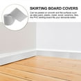 Self Adhesive Baseboard Flooring Decor Peel And Stick Molding Trim