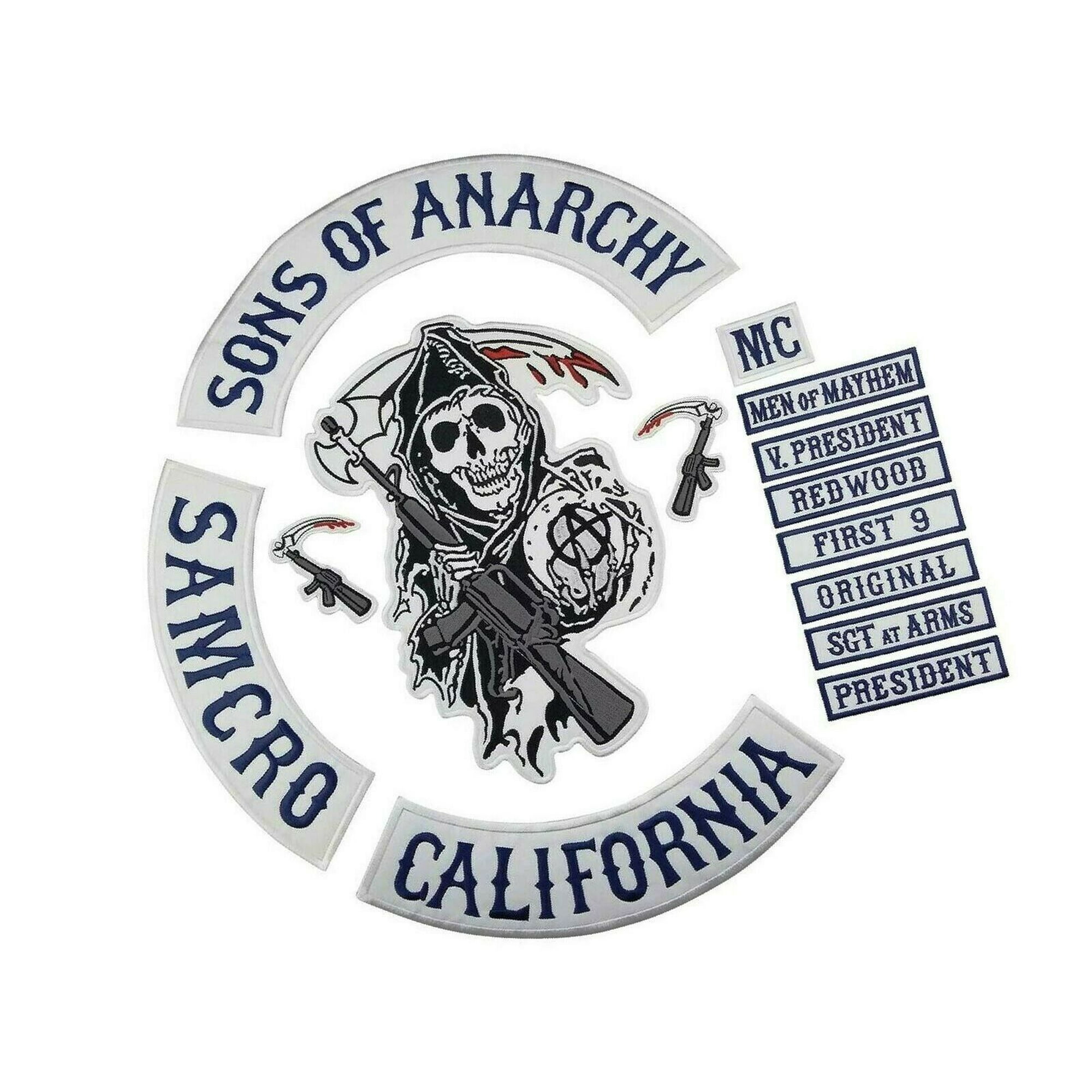 Sons Of Anarchy Patches Full Set