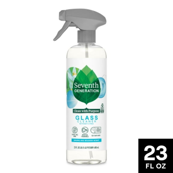 Seventh Generation Multi-Purpose Window Cleaner, Free & Clear, 23 oz ...
