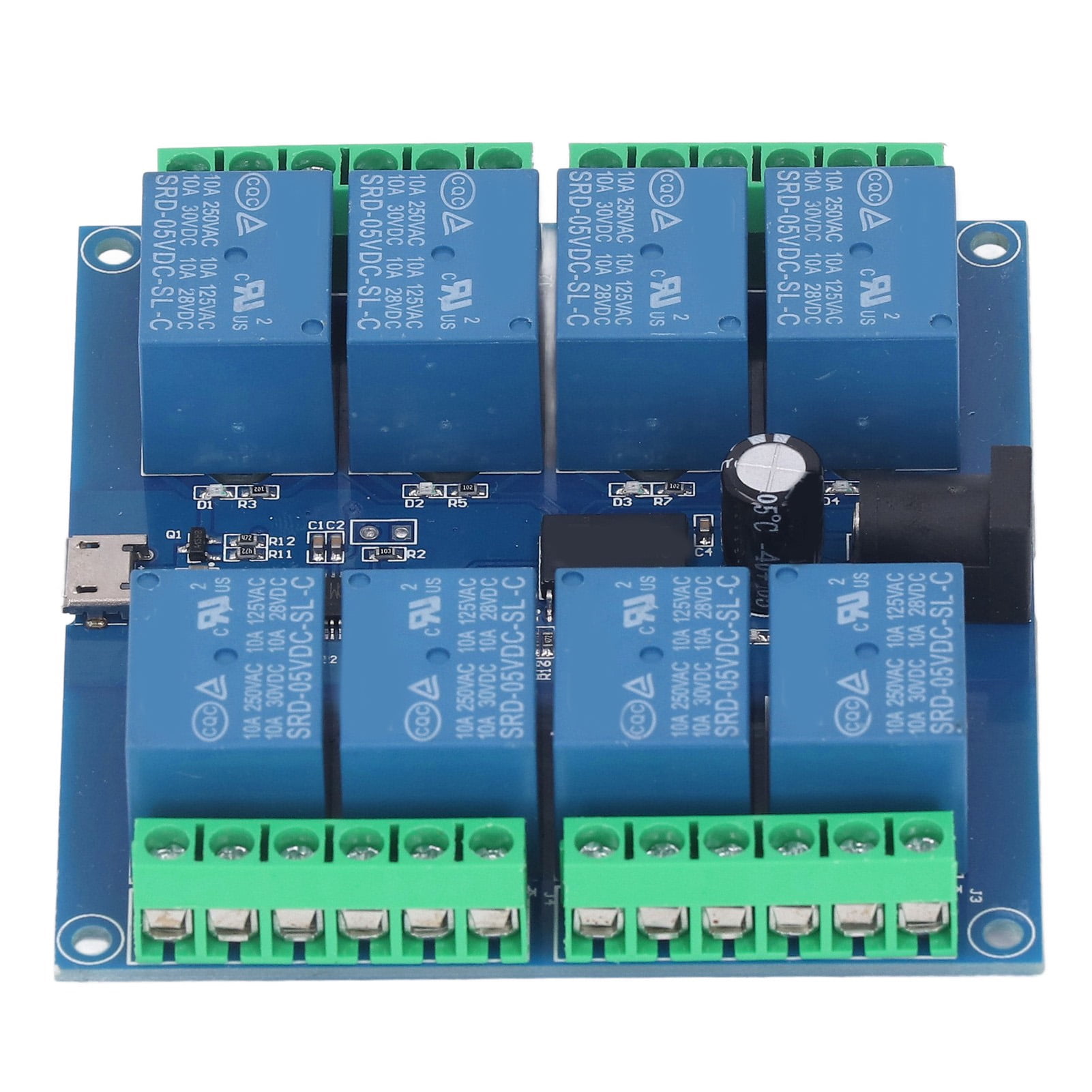 Módulo De Relé Sin Unidad USB, Módulo De Control De Relé Chip De ...