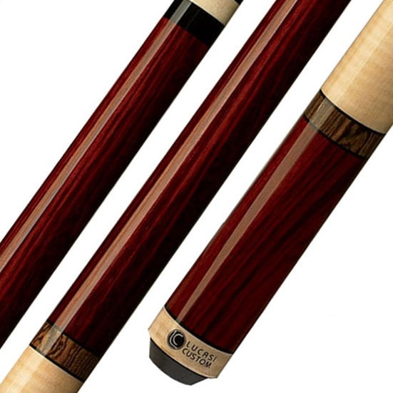 Lucasi Custom LZC11 Pool Cue Stick with Zero Flexpoint Low Deflection ...