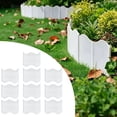 30 Pack Garden Edging Border, 5.90" x 5.51" Plastic Landscape Edging ...
